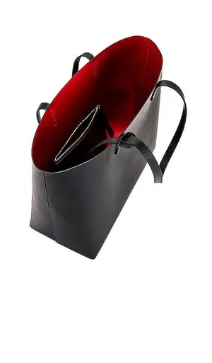 Mansur Gavriel Icon Large Tote - Black & Flamma | Editorialist